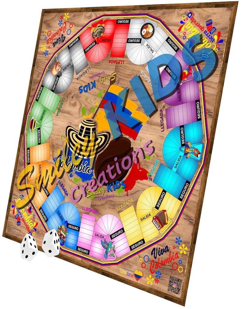 Parks, Colombian Parks 10 Positions to Download in PDF, Parcheesi ...
