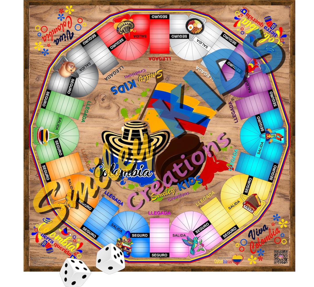 Parks, Colombian Parks 10 Positions to Download in PDF, Parcheesi ...