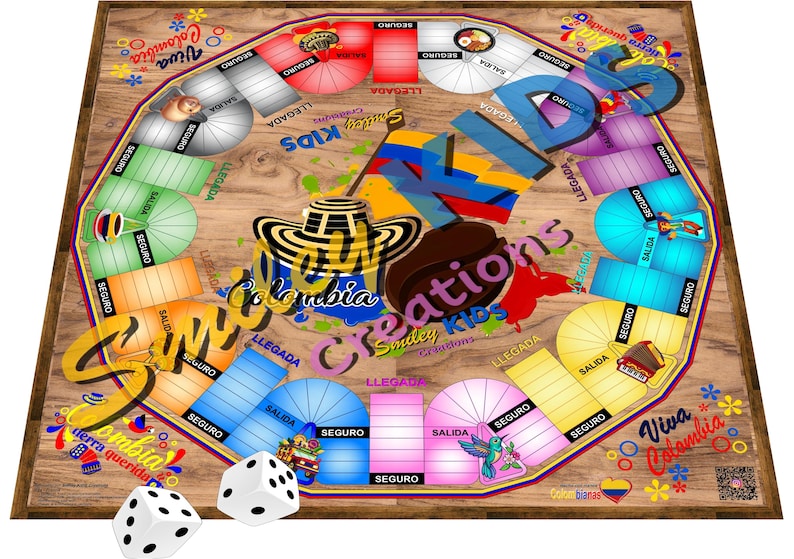 Parks, Colombian Parks 10 Positions to Download in PDF, Parcheesi ...