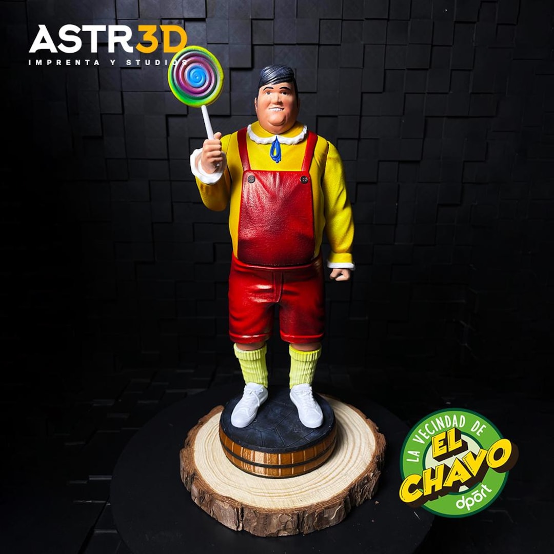 Ñoño Figure Fanart – Chavo Figure Sculpture Doll - Etsy