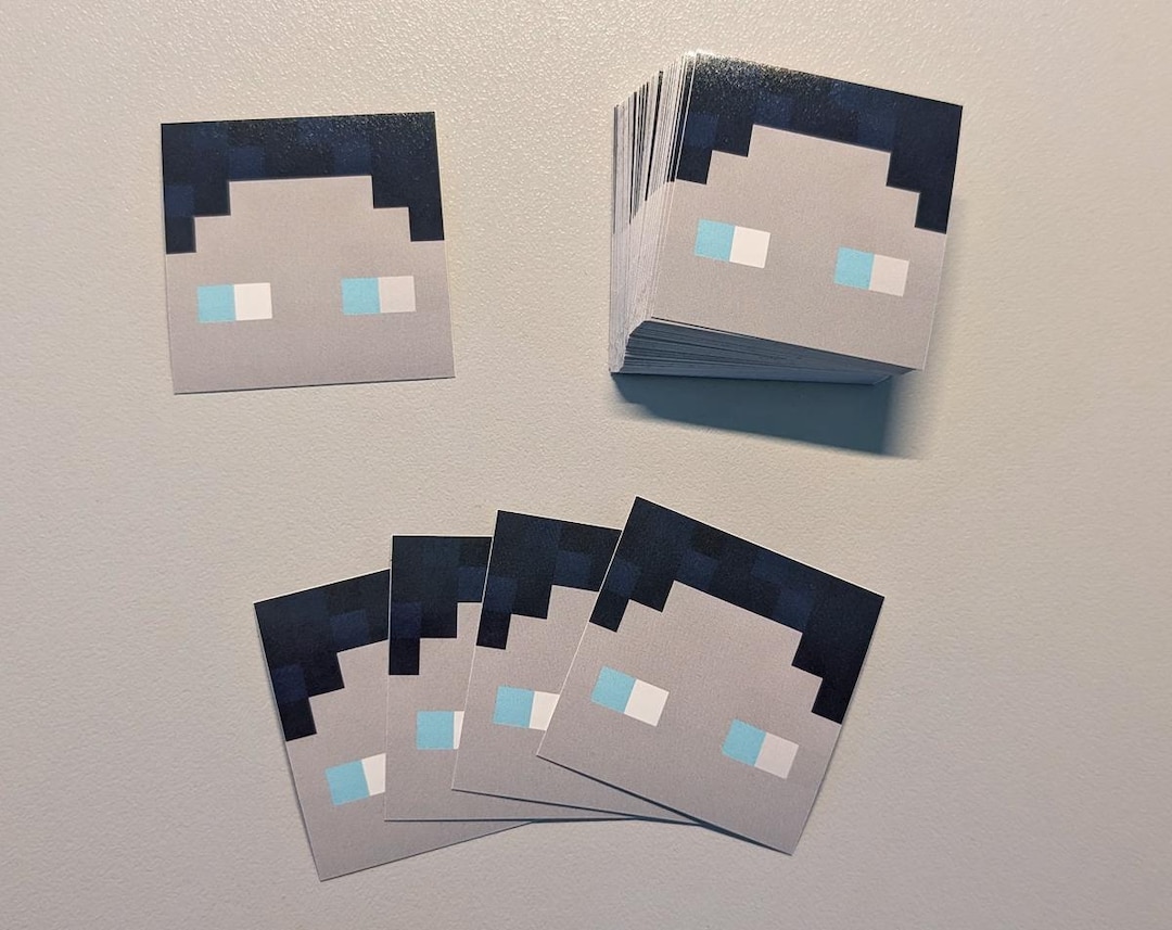 Bastighg Head Sticker Minecraft GHG Twitch Sticker - Etsy