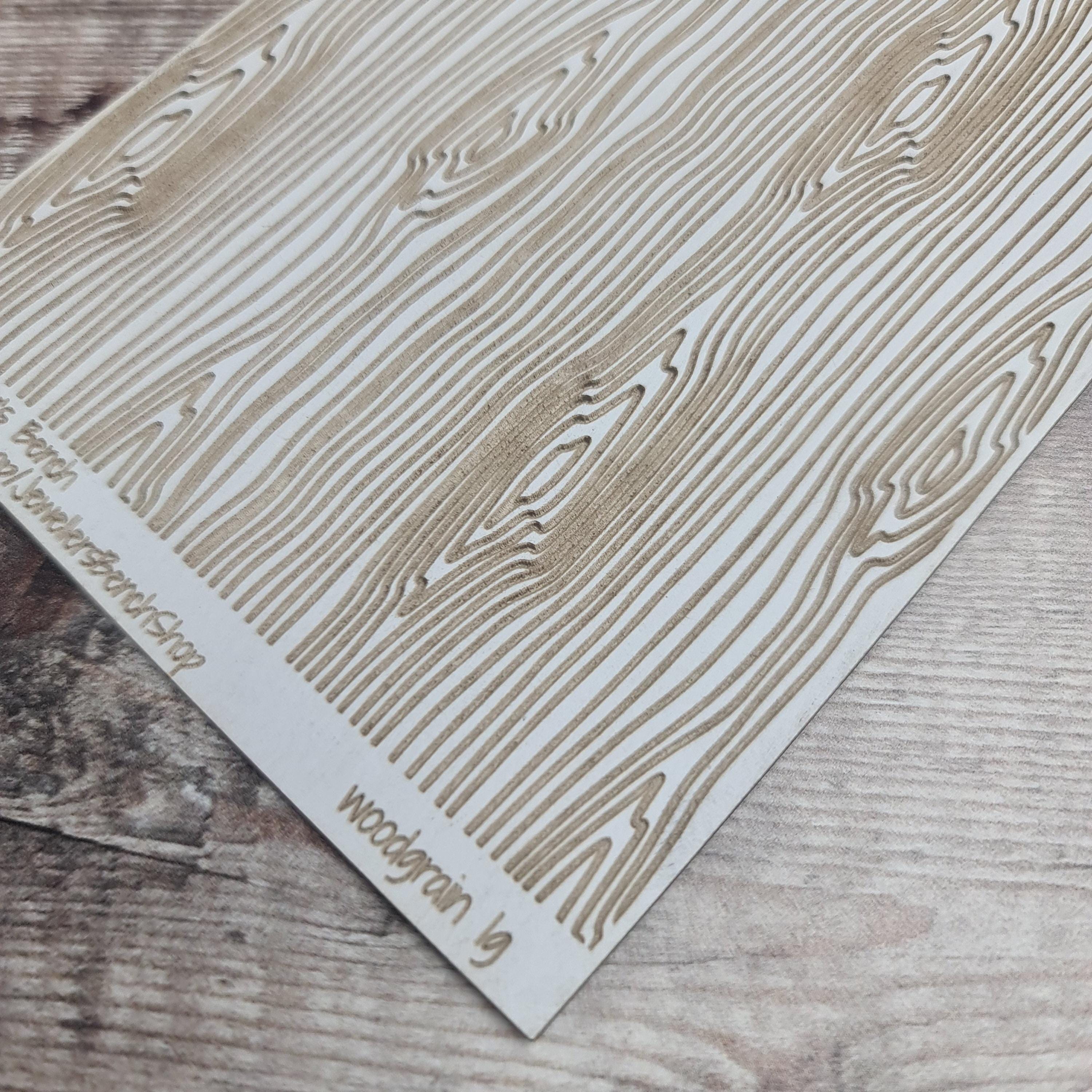 Woodgrain Large - Laser Engraved Texture Sheet Pattern for Rolling Mill ...