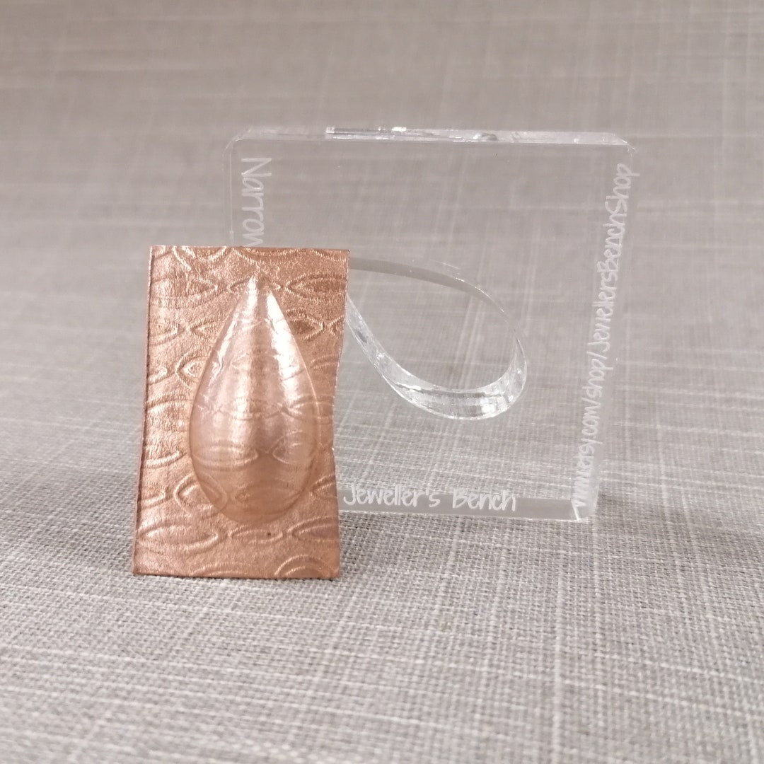 30mm Narrow Teardrop Silhouette Press Die for Jewellery Making ...
