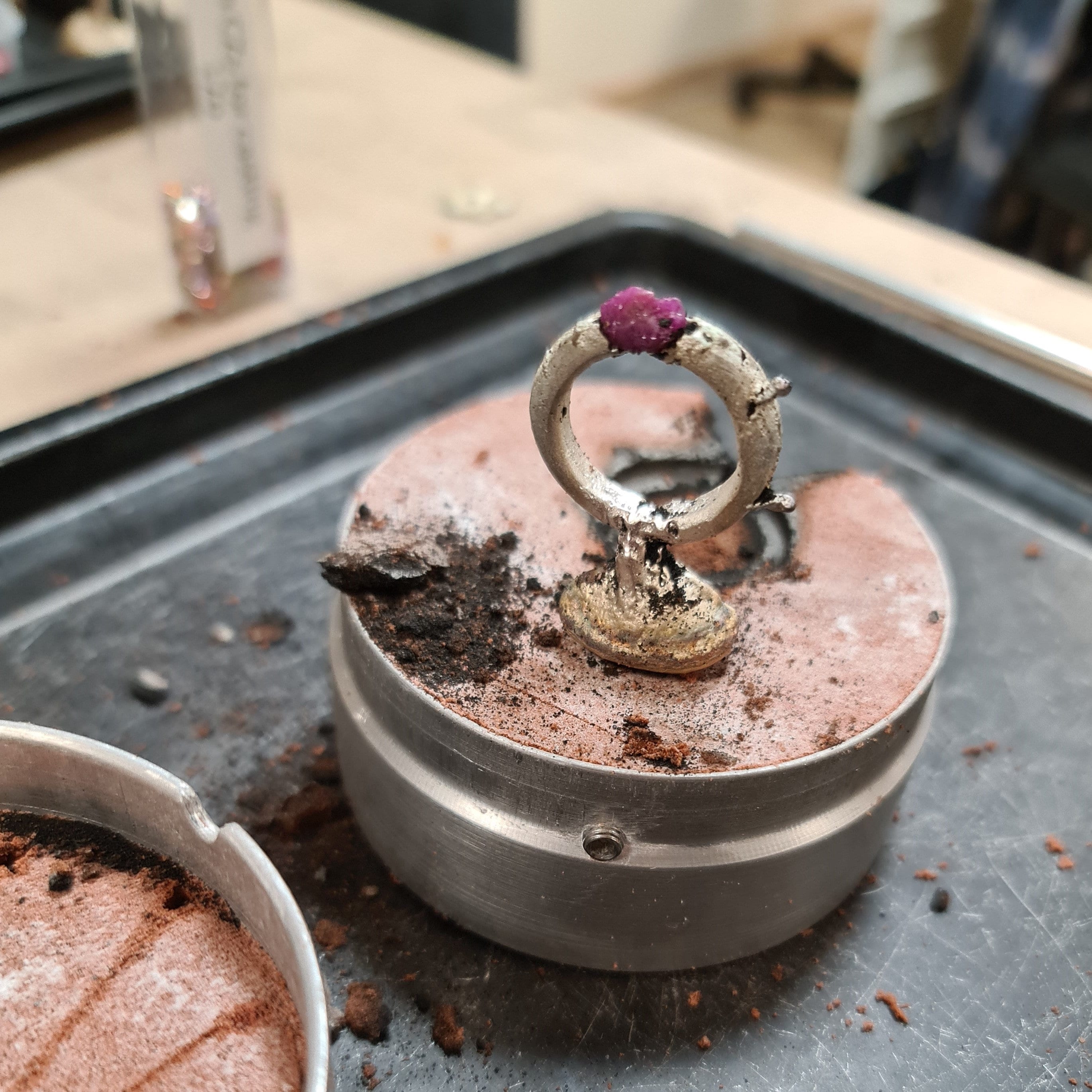 Sand Casting: Including Adding Stones, Textures and More - Jewellery ...