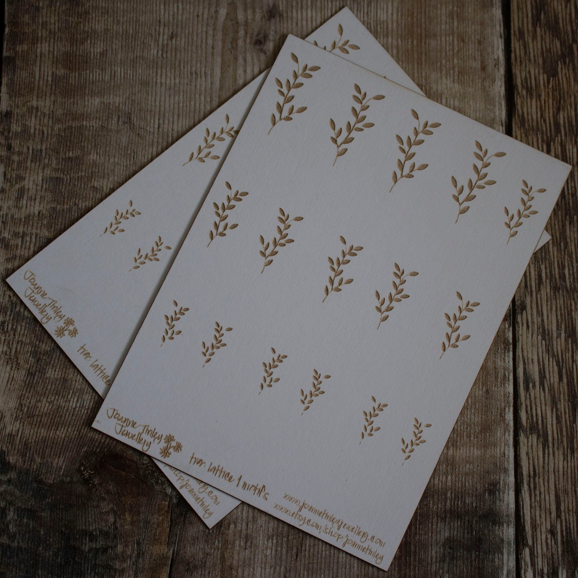 Tree Lattice 1 Motifs Laser Engraved Texture Sheet Pattern - Etsy