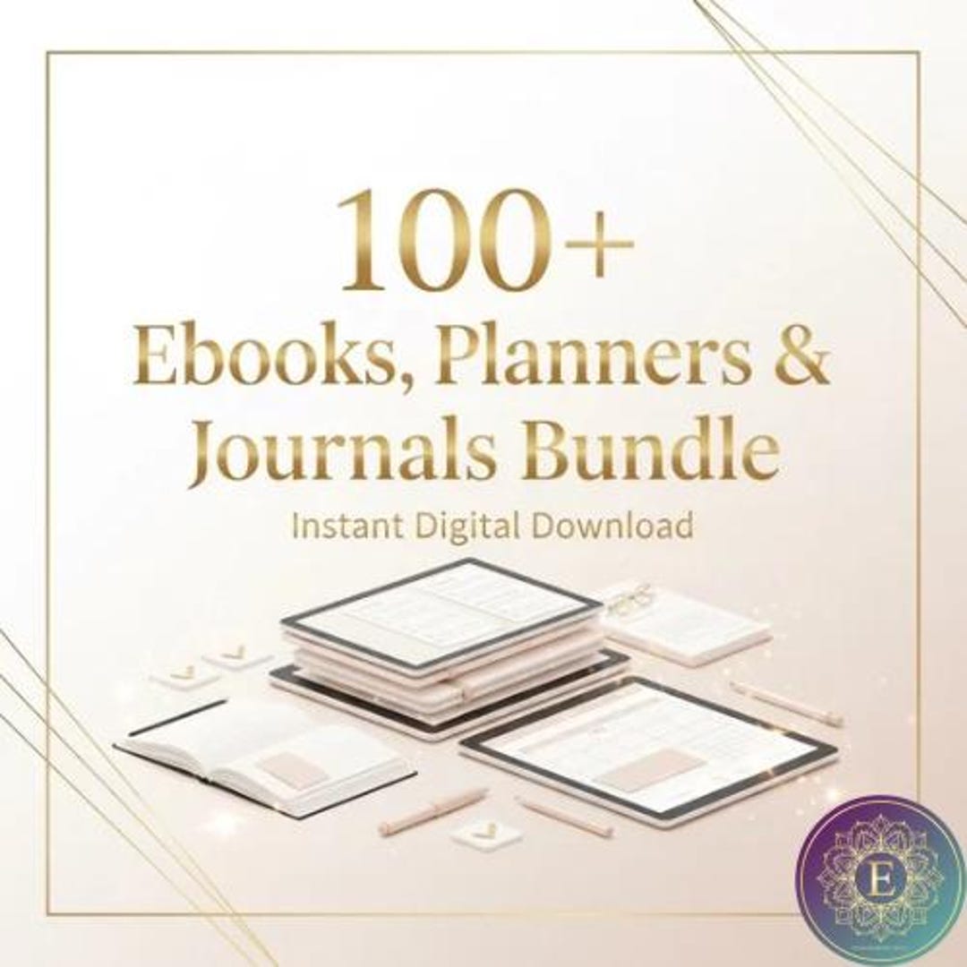 Start A Business With My 100+ Ebooks, Journals & Planners Bundle ...