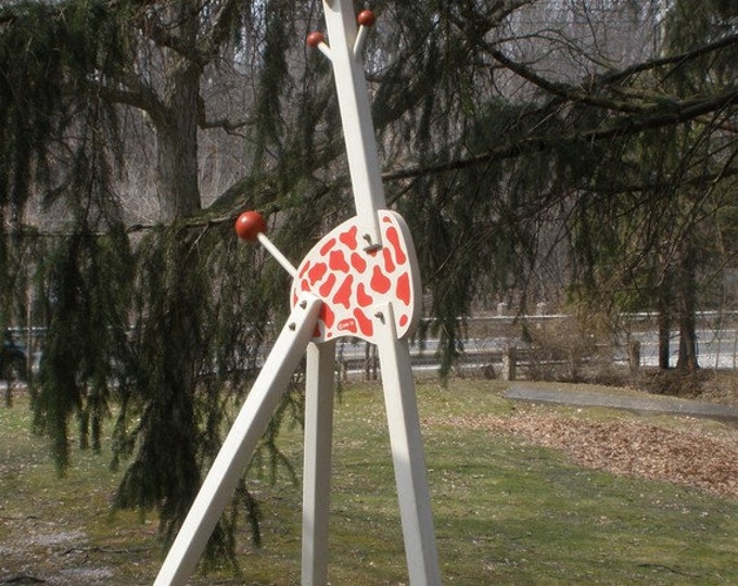 Vintage IRMI Giraffe Coat Rack / Clothes Rack .large and Adorably ...