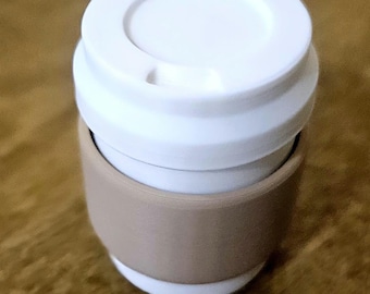 Coffee Clicker – 3D Printed Articulated Coffee Cup Fidget Toy | To-go ...
