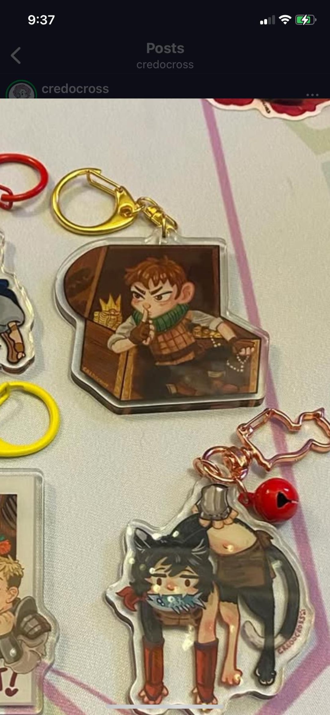 Chilchuck Dwarf Dungeon Meshi Anime Keychain With Treasure. 3” - Etsy