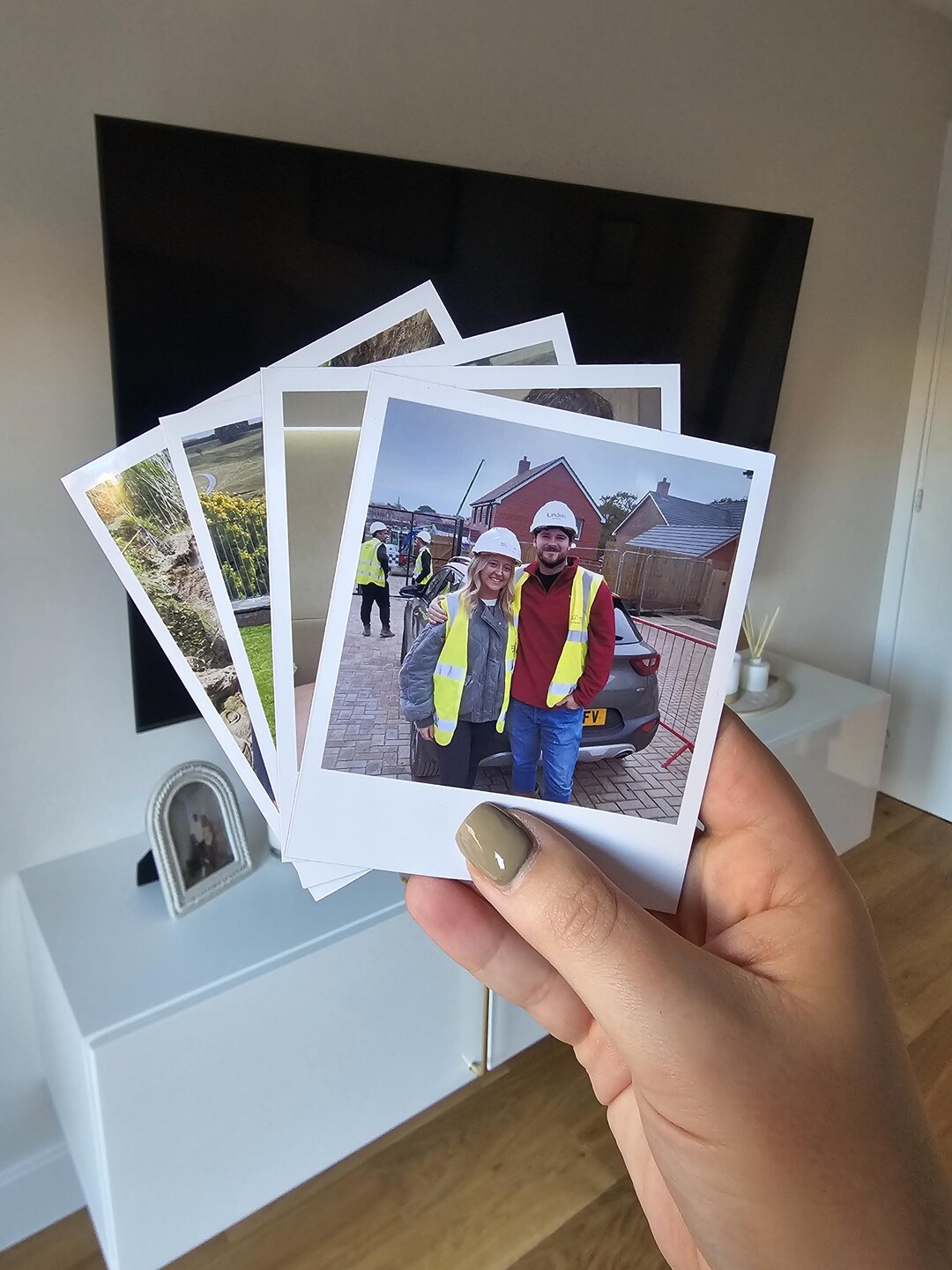 Polaroid Style Photo Magnets – Personalised Magnets – Packs of 3, 9 or ...