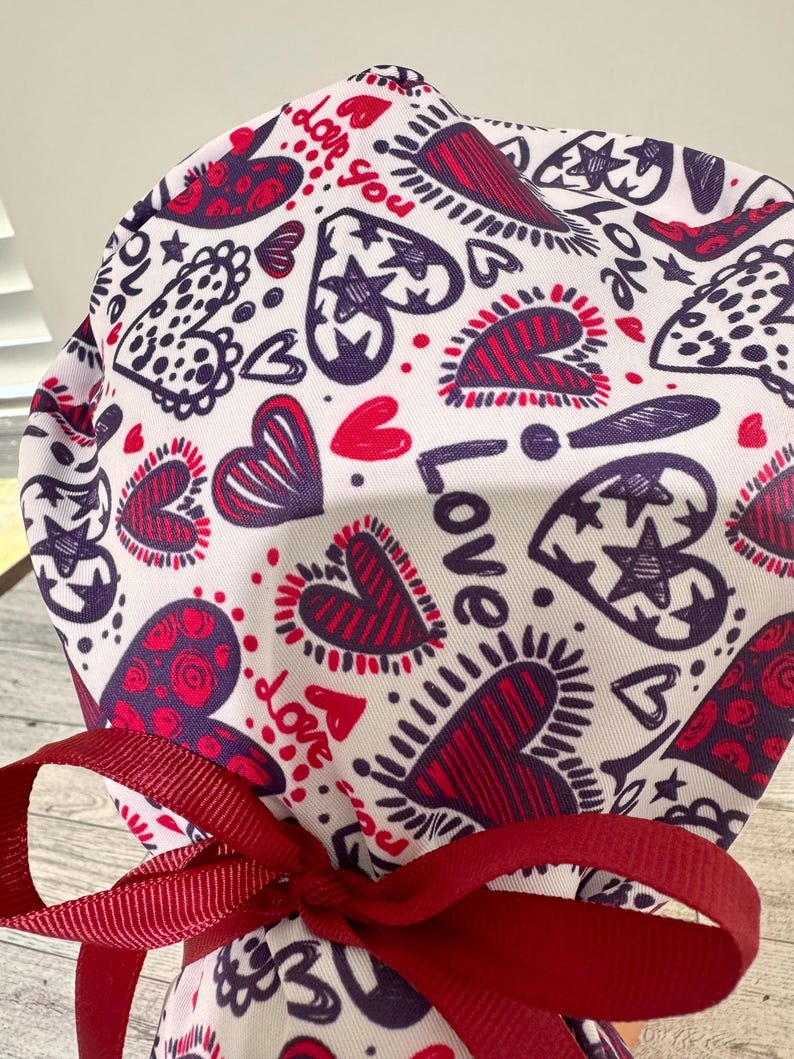 Scrub Hat for Women Medical Professional Surgical Cap With Ponytail ...