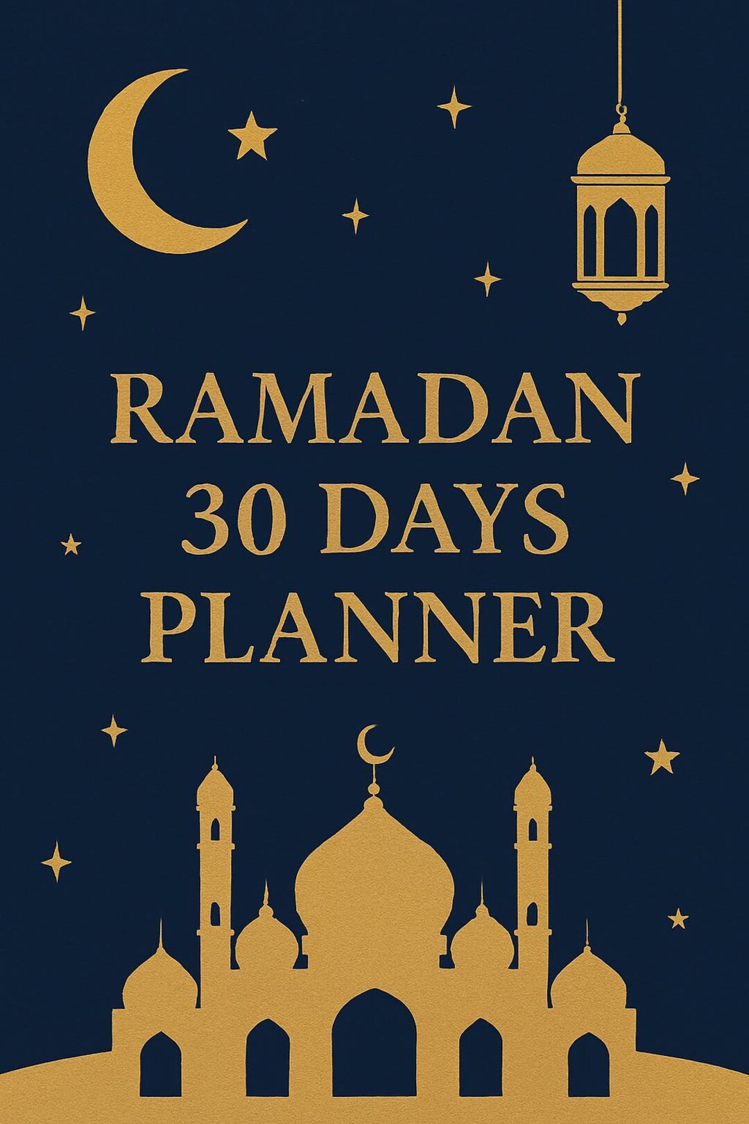 Printable Ramadan Planner | 30-day Islamic Journal | Daily Ramadan ...