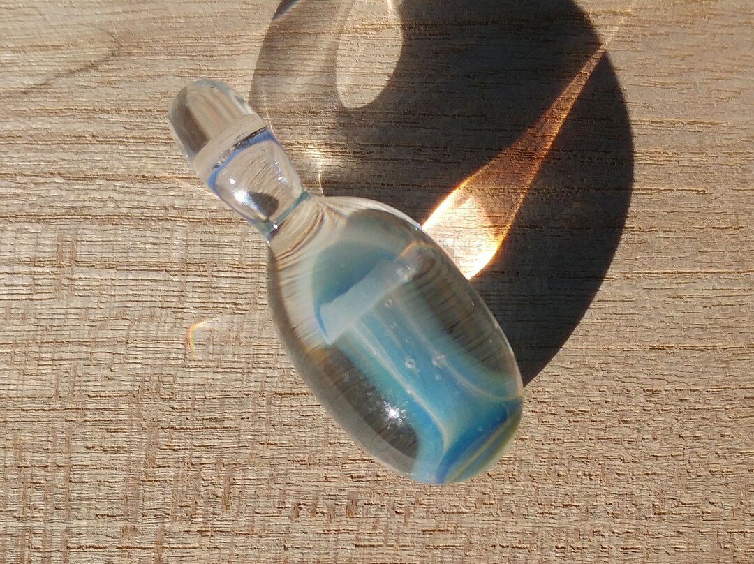 Fuzzy Mold Mushroom Amulet #6 - Glass Pendant by Subconscious Design ...