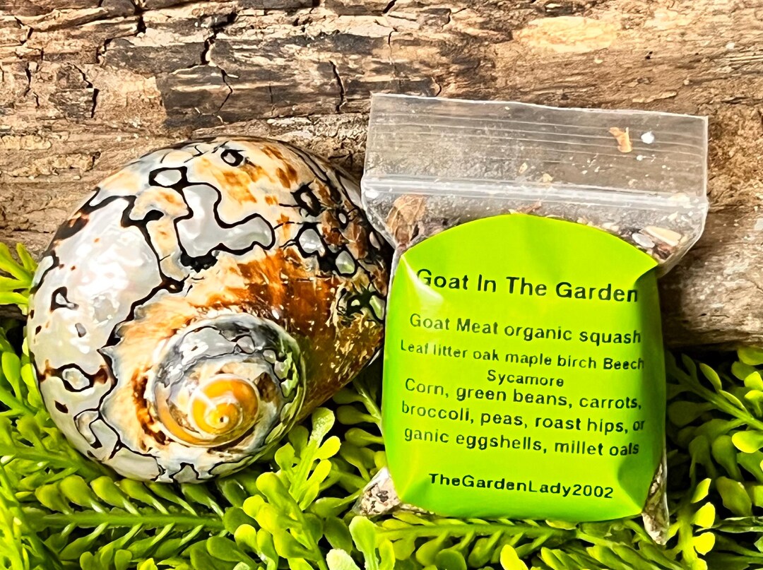 Hermit Crab Food Mix Farm Raised Goat Meat & Spleen Organic Vegetables ...