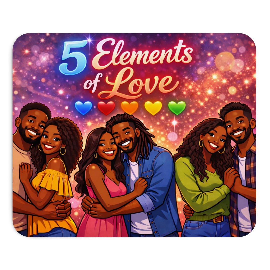 Mouse Pad | Couple Romance Desk Mat - Etsy