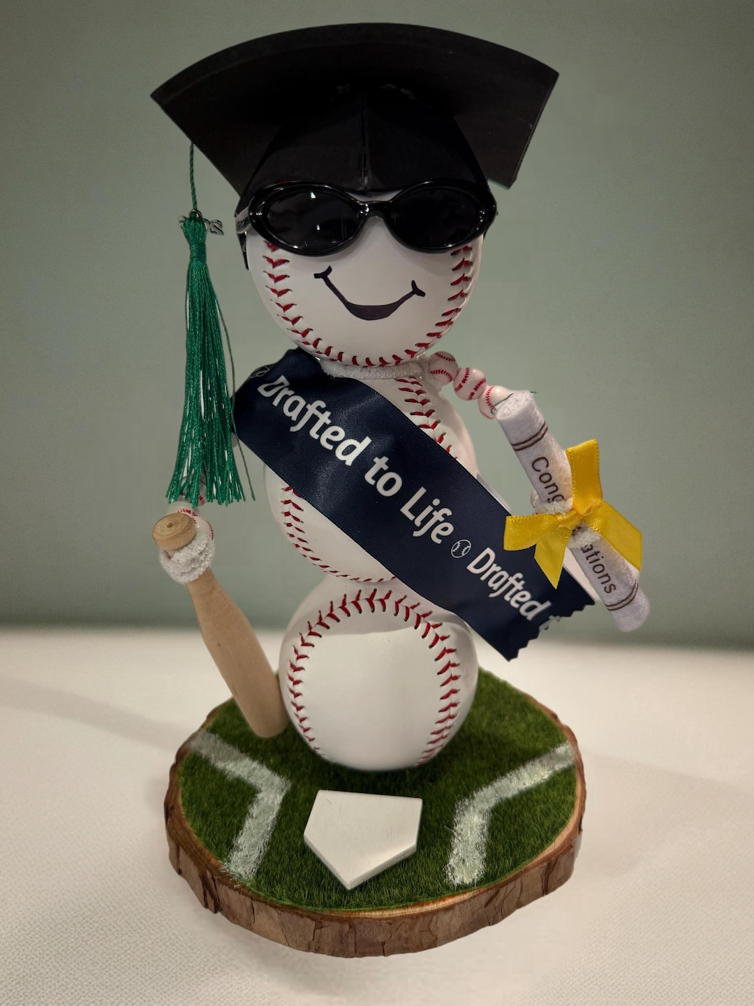 Baseball Keepsake – Custom Graduation Gift, Senior Player Decor, Class ...