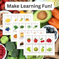 Montessori Baking/food Unit/3 Part Cards - Etsy