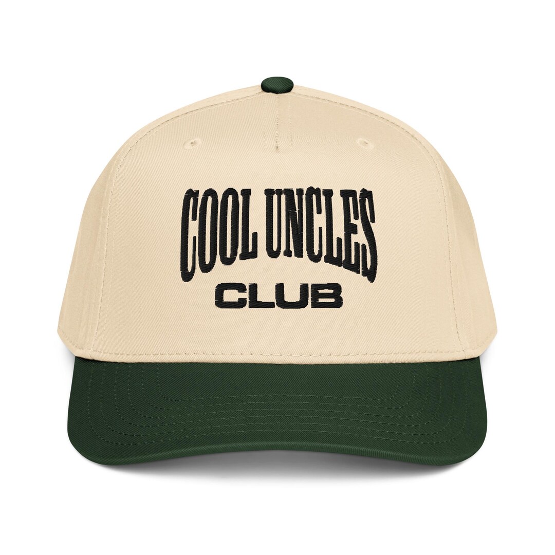 Cool Uncles Club Embroidered 5 Panel Cap Pregnancy Announcement for ...