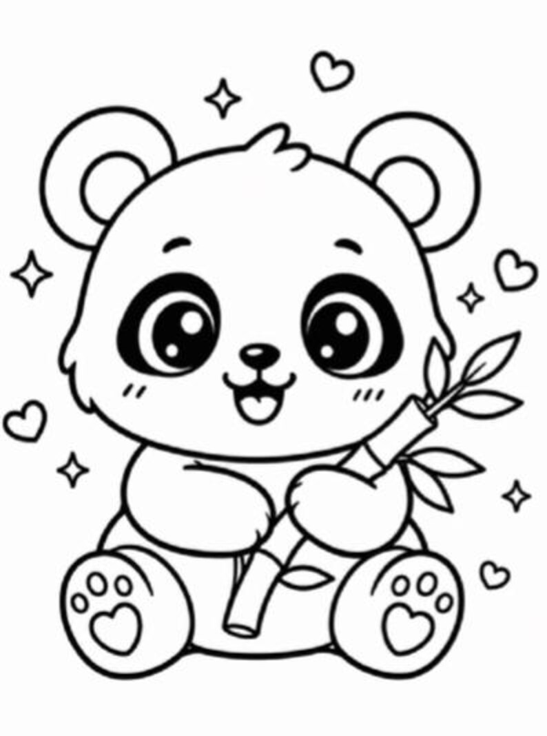 Kawaii Coloring and Activity Pages PDF – Kids Learning Worksheets ...