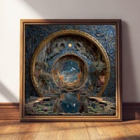 Printable Home Decor, Fantasy Digital Poster Wall Art Gift ...