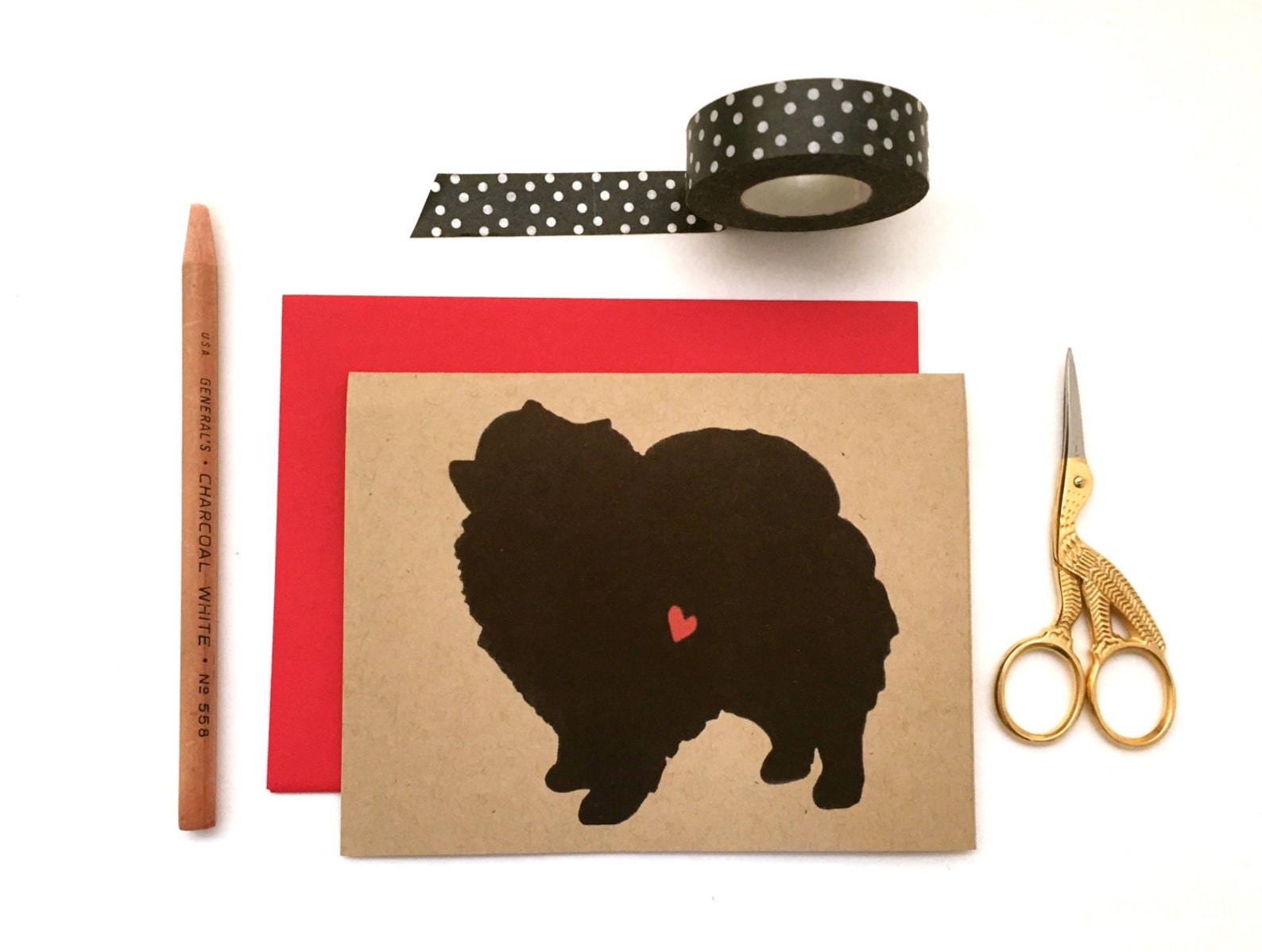 Pomeranian Card Sets Spitz Birthday Thank You Cards Bulk - Etsy