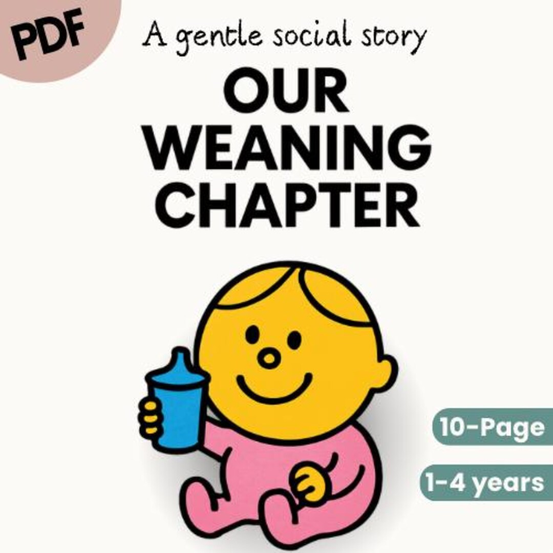 Gentle Weaning Social Story for Toddlers | Night Weaning Book ...