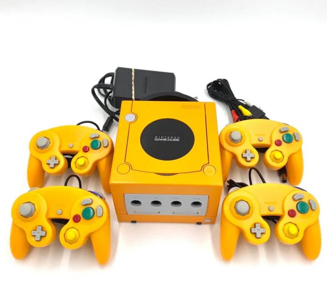Nintendo Gamecube Console NGC Console Various Colors + 4 Controller ...