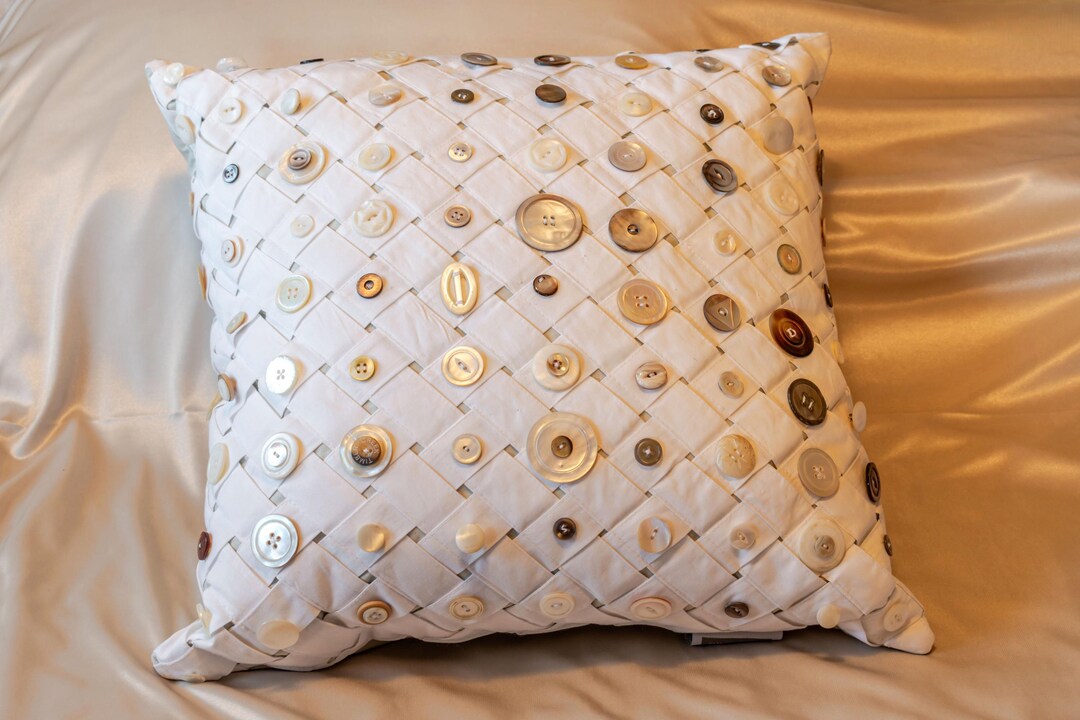 Shell Pillows From Sea Shell Buttons - Etsy