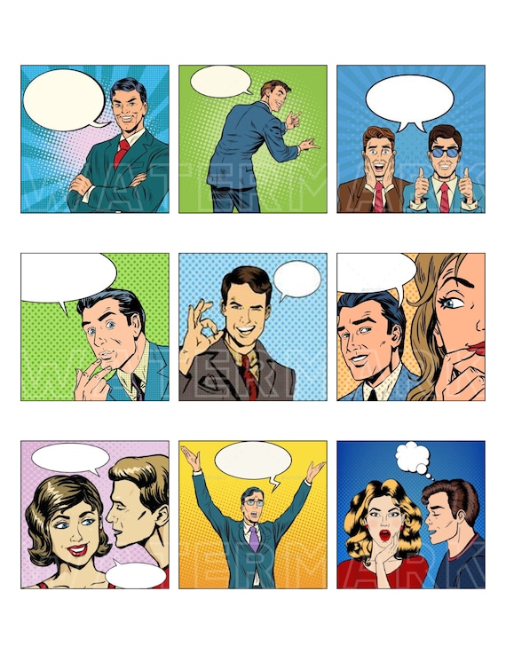 Pop Art Comic Strip Pop Art Comic Book Illustrations Leonardo Ai