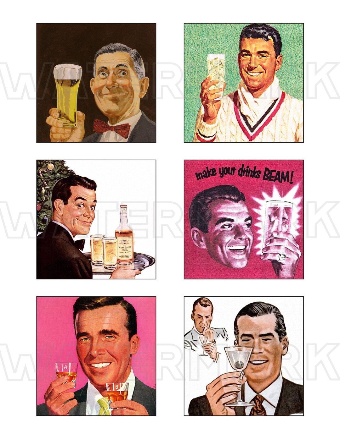 Beer MAN MEN ALCOHOL Retro Men Vintage Man Antique Alcohol Digital ...