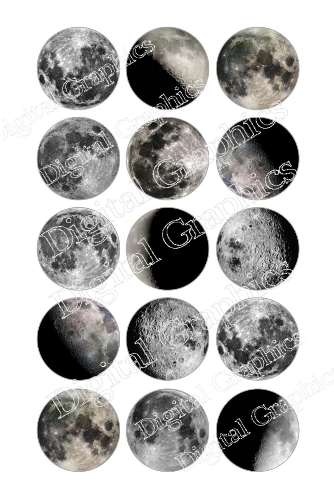 Moon Digital Graphics Lunar Astronomy Space Universe Moon Download ...