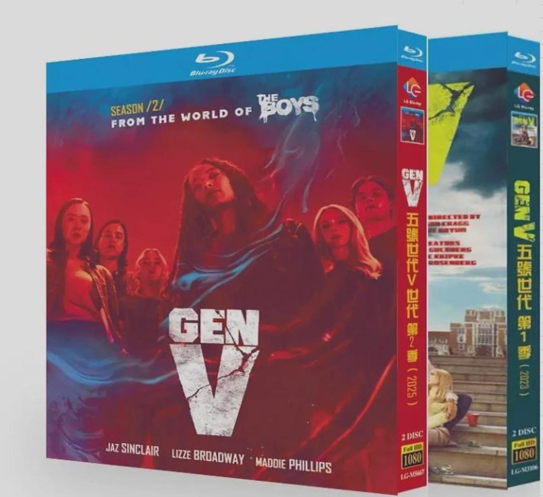 Gen V Season 1-2 (2025) 4BD All Region New Box Set - Etsy