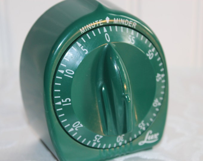 Vintage Lux Minute Minder Kitchen Timer - Etsy