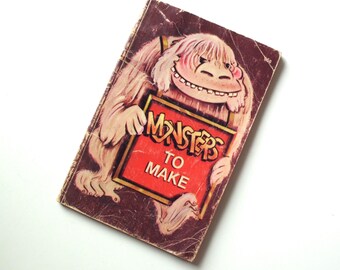 Monster book | Etsy