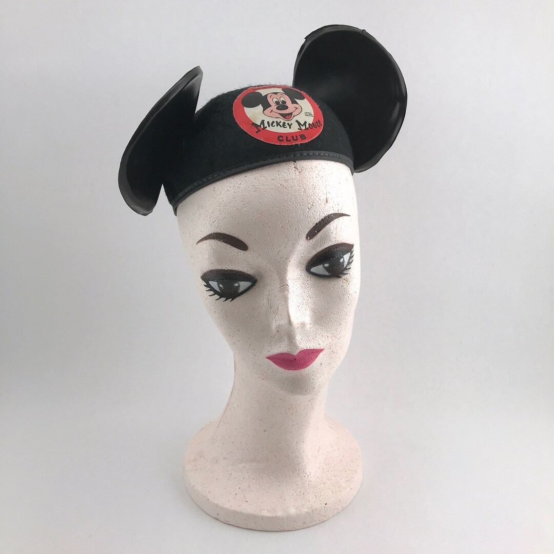 Vintage Walt Disney Productions Mickey Mouse Ears, "todd" Mickey Mouse ...