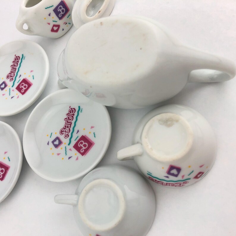 Vintage Barbie Tea Set, 1980's, PARTIAL SET - Etsy