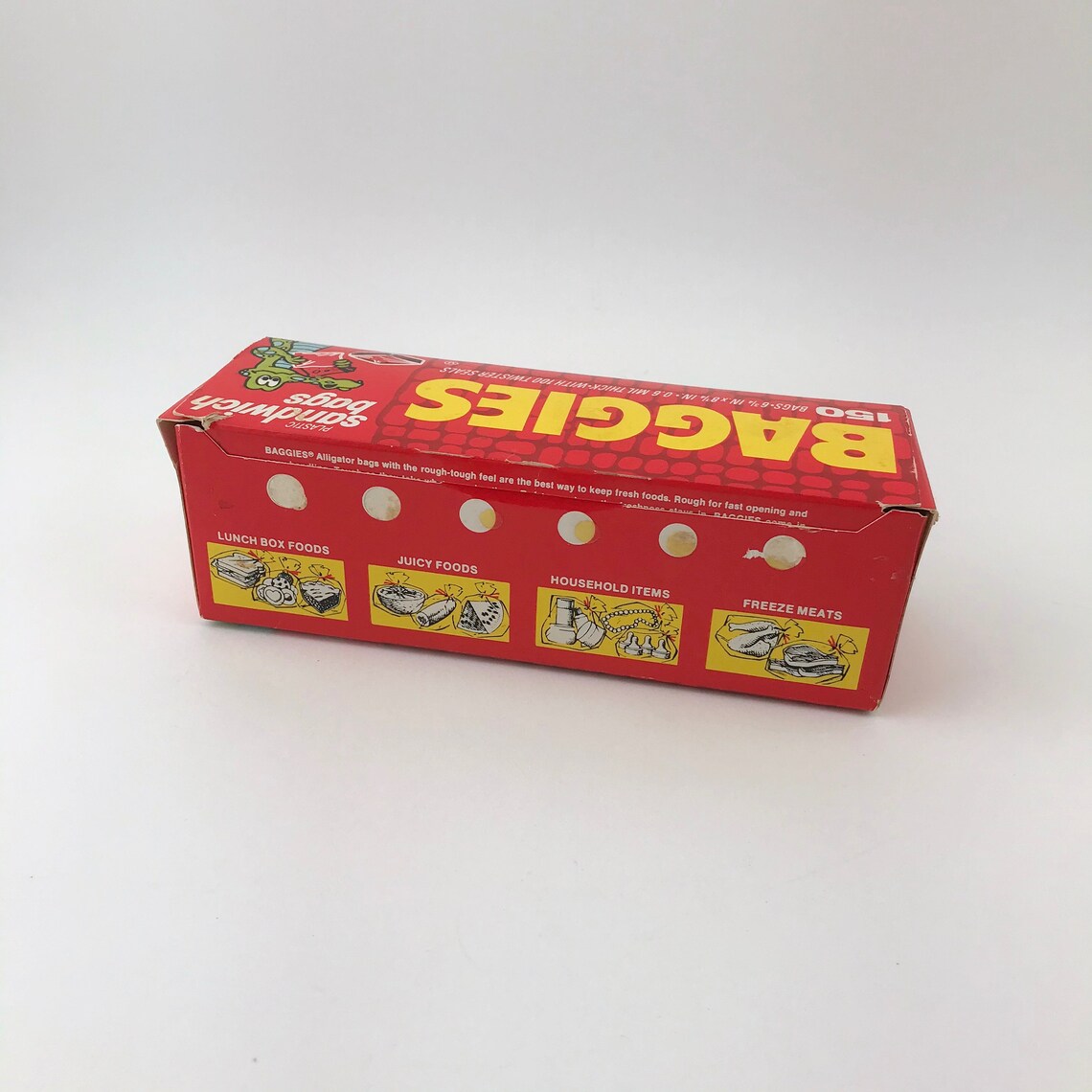 Vintage Open Box of Baggies Plastic Sandwich Bags Colgate | Etsy