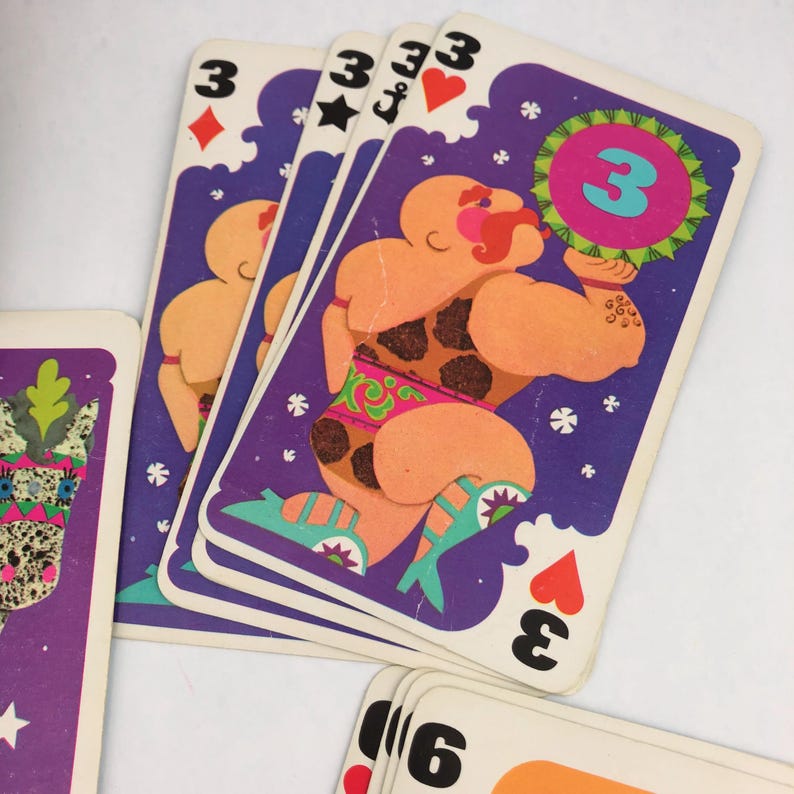 Vintage Giant Crazy Eights Card Game, 1981, Western Publishing Co. - Etsy