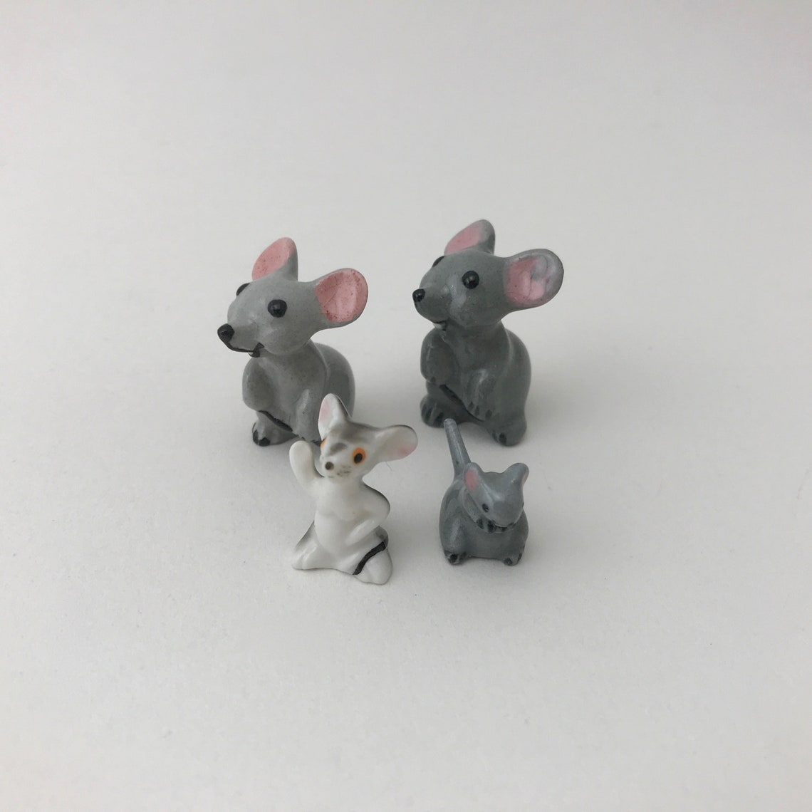 Vintage Collection of Mouse Miniatures Miniature Mice - Etsy