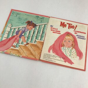 Vintage Whitman Tell-a-tale Books, Me Too, Stella Williams Nathan ...