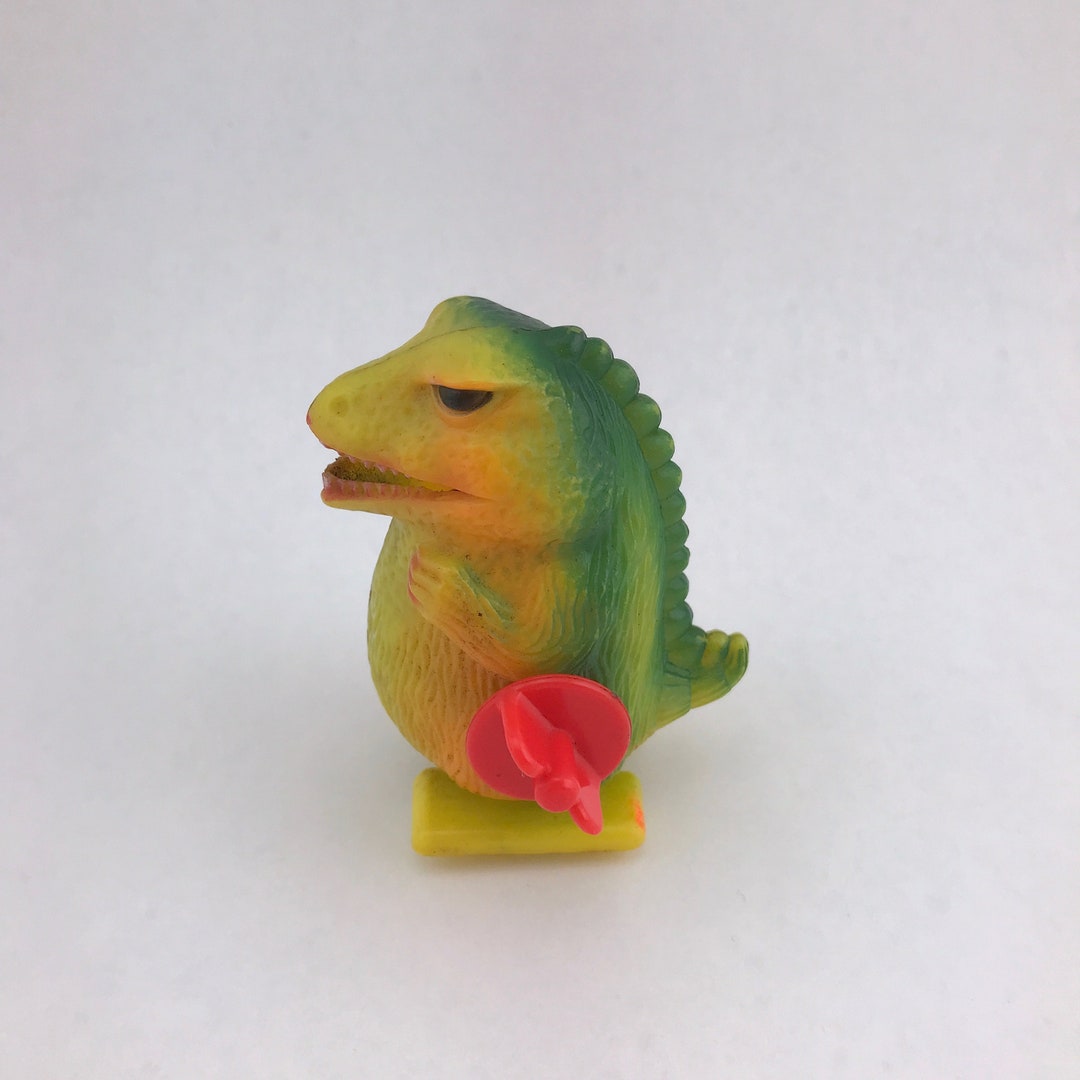 Vintage Godzilla Wind up Toy, Walking/sparking Godzilla, Hong Kong ...