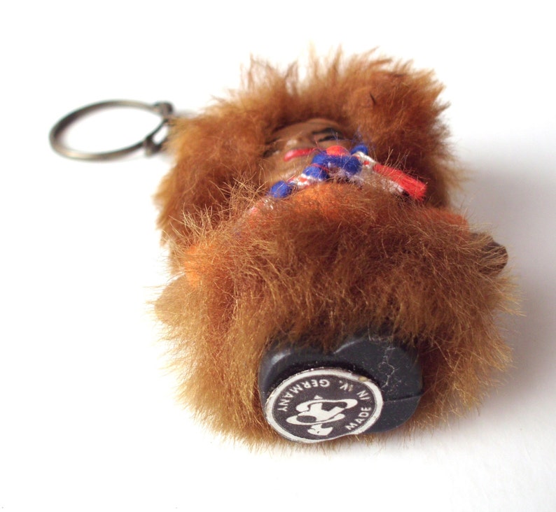 Vintage Eskimo Keychain Made in West Germany Souvenir of - Etsy