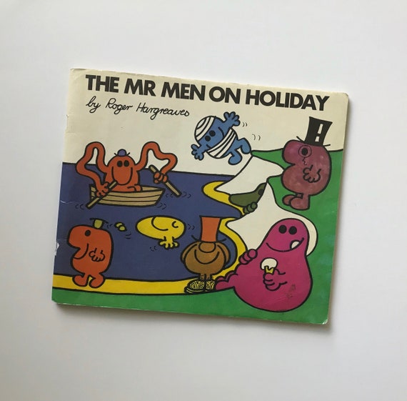 Vintage Paperback Book the Mr. Men on Holiday Mr. Men Book | Etsy