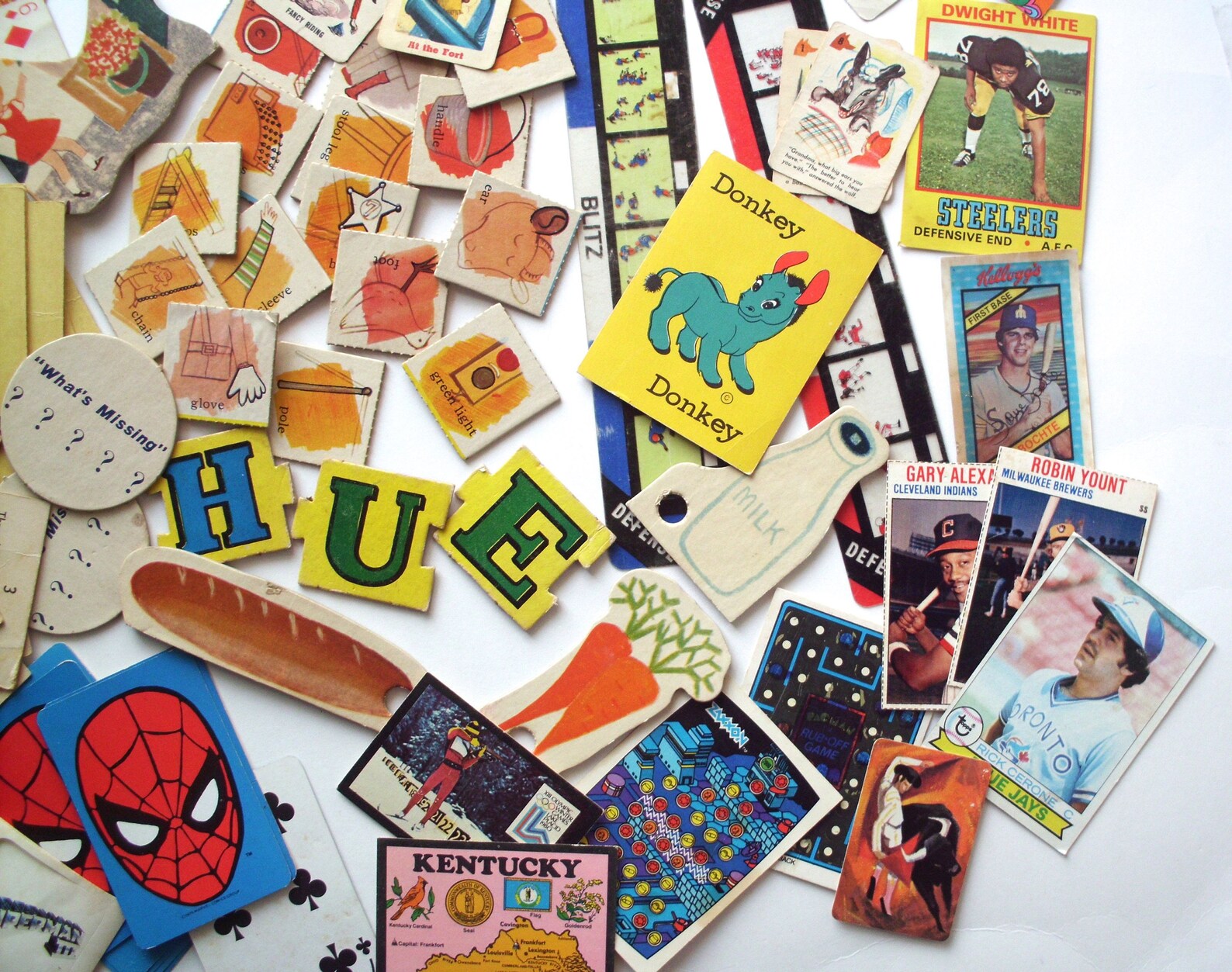 Vintage Lot of Trading Cards Playing Cards Game Cards | Etsy