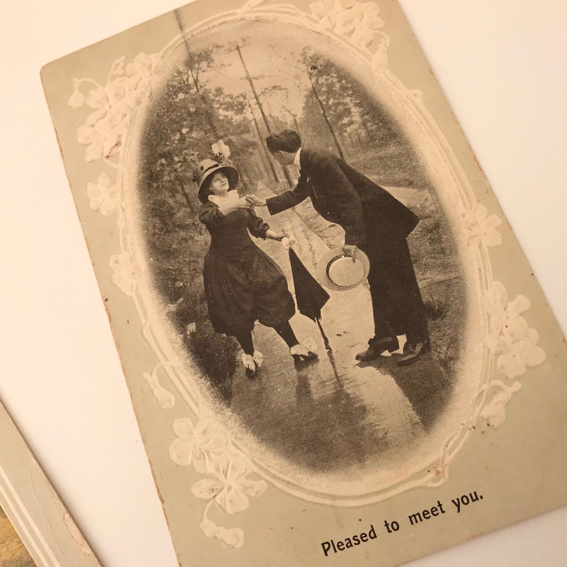 Vintage Pair Of Postcards Bamforth Postcard Series No. 9060 | Etsy