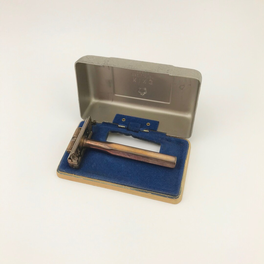 Vintage King Oscillator Razor, King Razor, 22 Karat Gold Plate, Made in ...