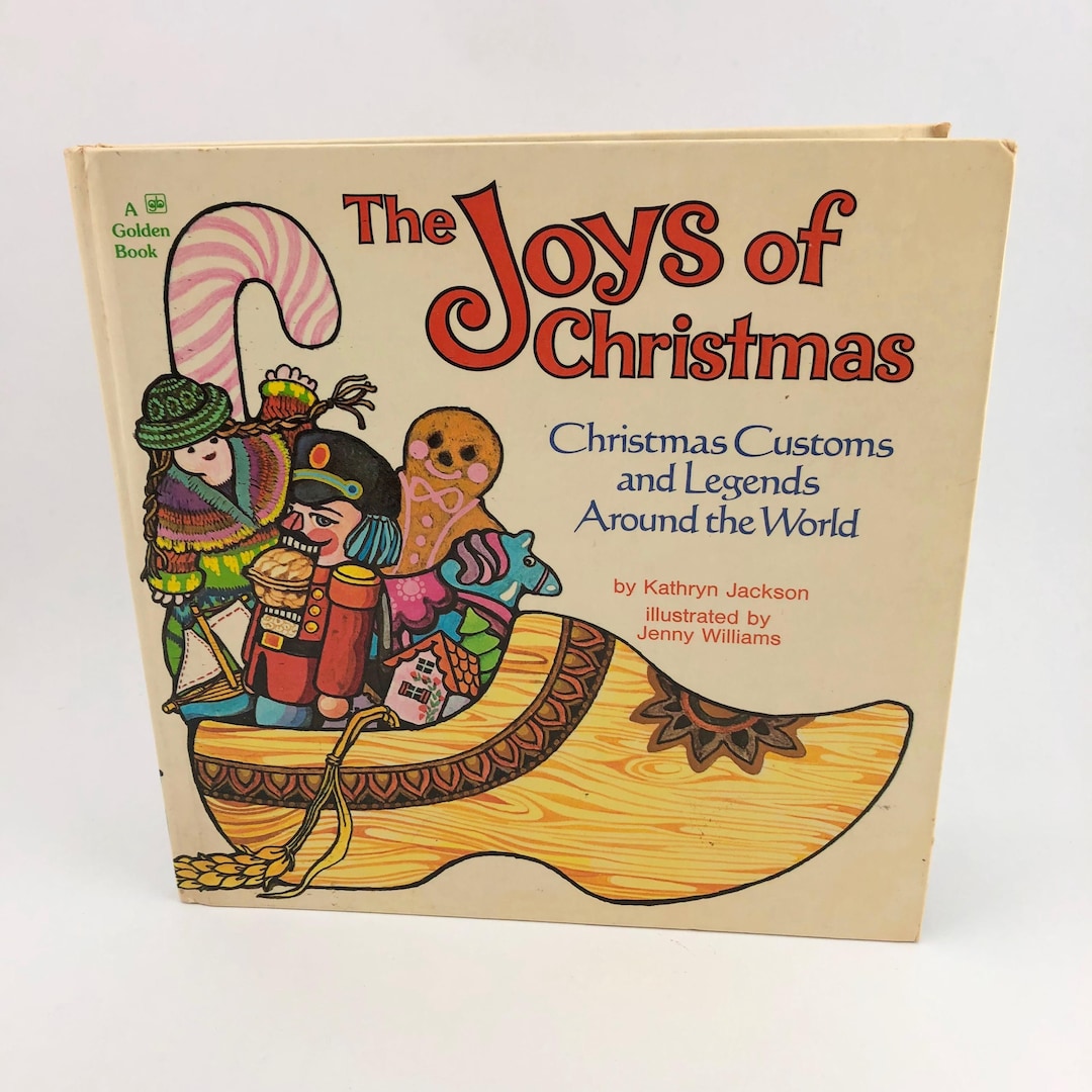 Vintage A Golden Book, the Joys of Christmas, Christmas Customs and ...