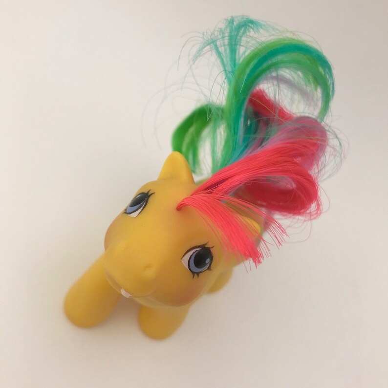 Vintage MLP First Tooth Baby Tic Tac Toe G1 Rainbow Mane - Etsy