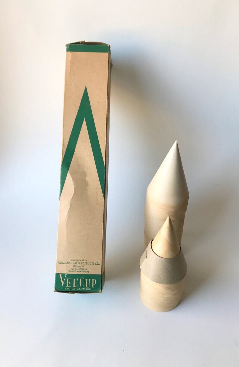 Vintage Vee Cups Universal Paper Products Co./Chicago Ill. | Etsy