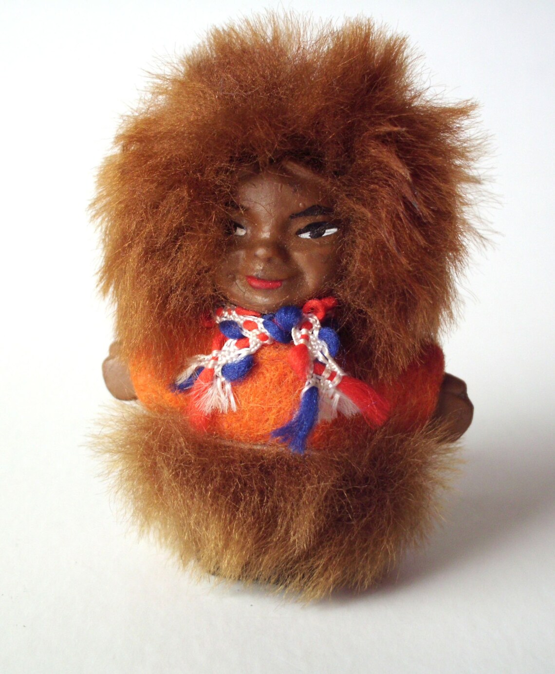 Vintage Eskimo Keychain Made in West Germany Souvenir of - Etsy